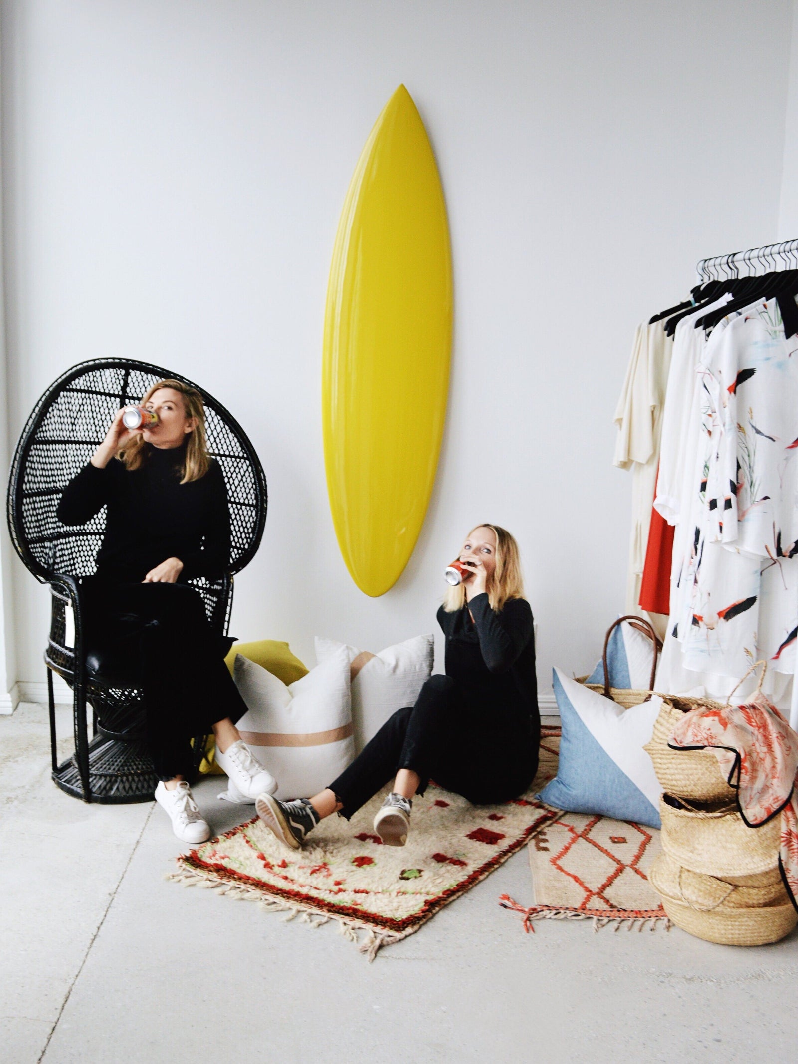 Join fashion designer Heidi Merrick and interior designer Kristin Dion