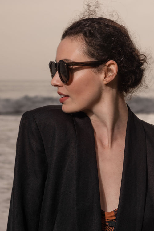 Camelia Suit - Black | Heidi Merrick