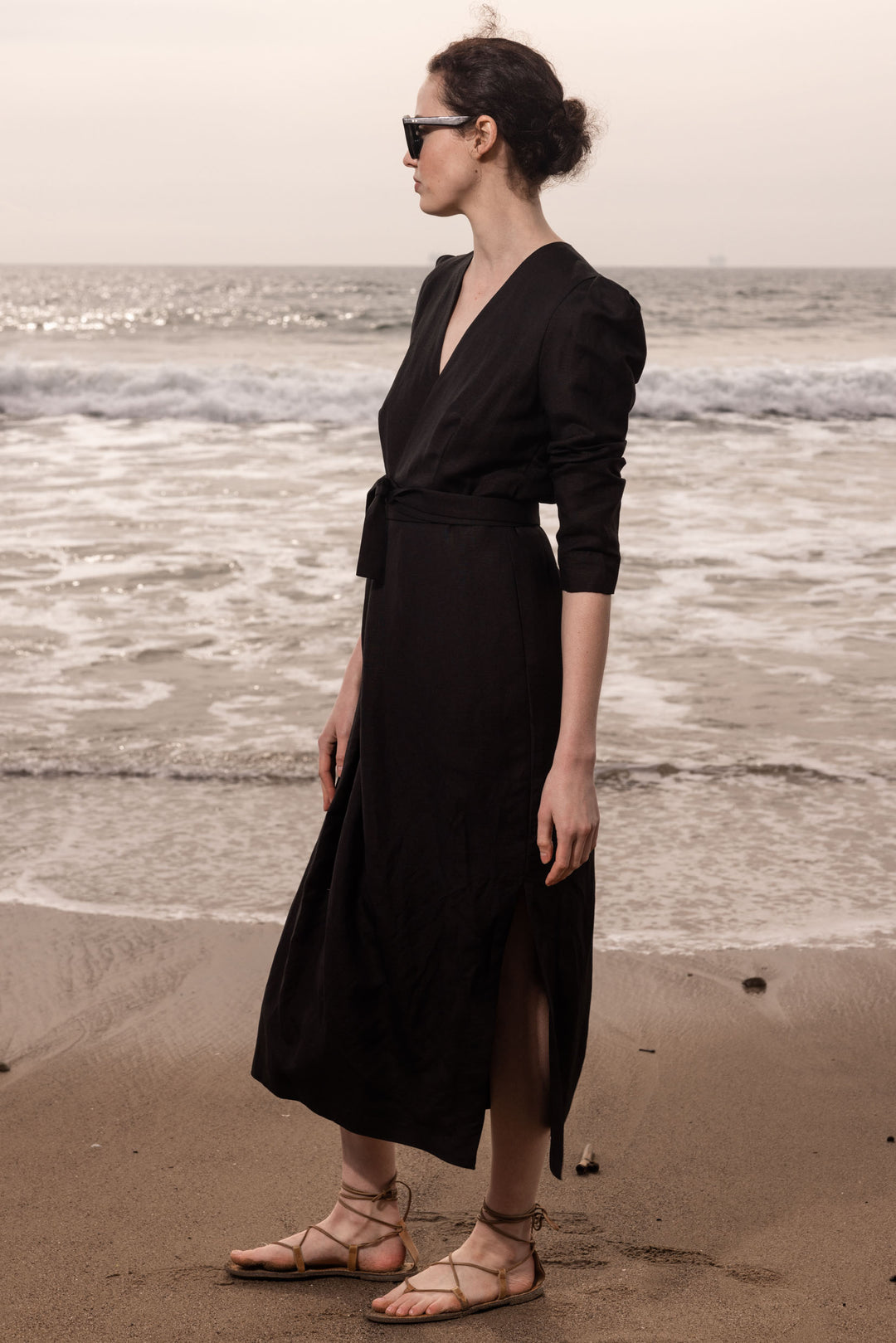 Milan Dress - Black – Heidi Merrick