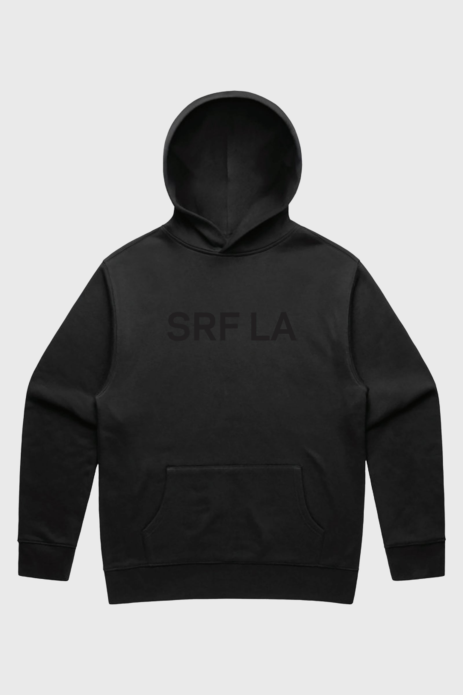 SRF LA Unisex Hoodie - Black on Black – Heidi Merrick